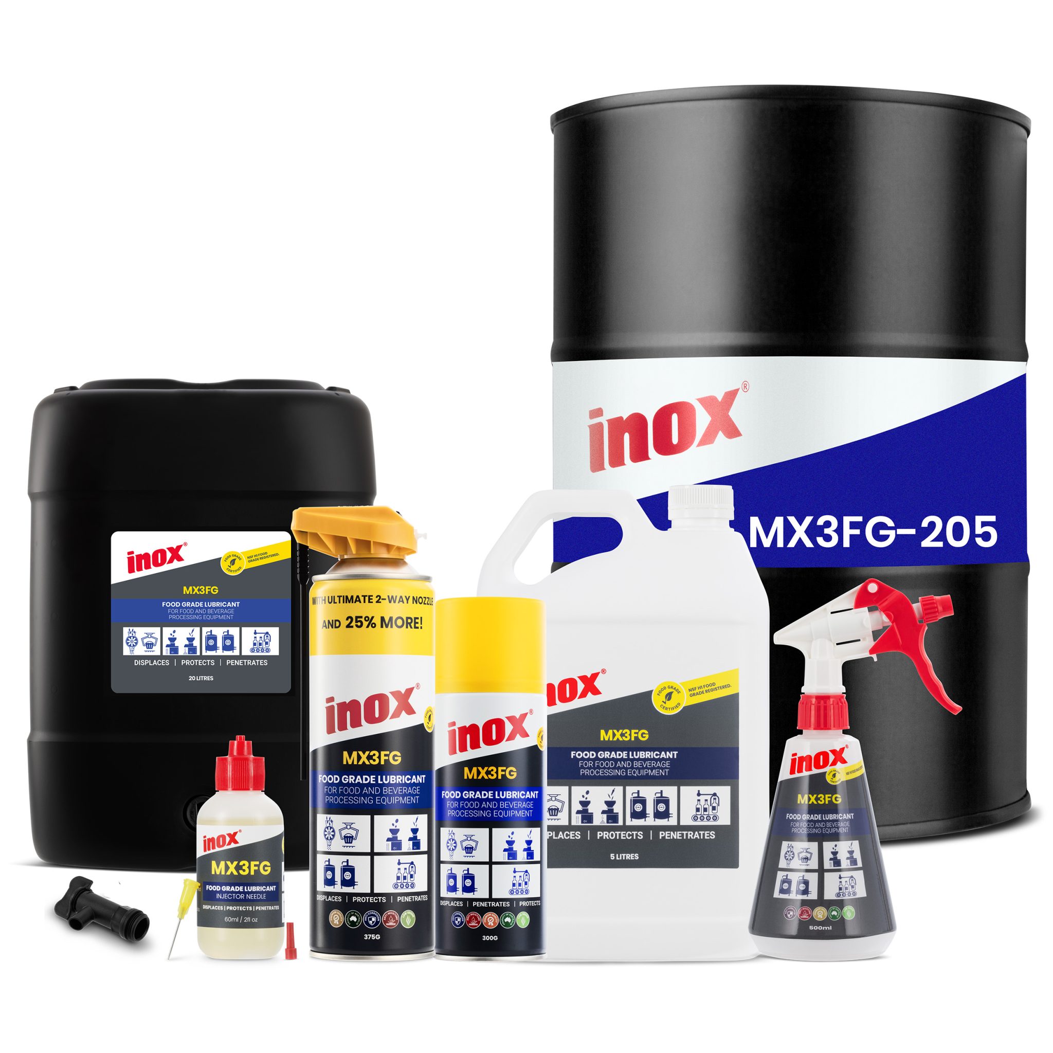MX3FG “Food Grade” Lubricant - Inox Lubricants