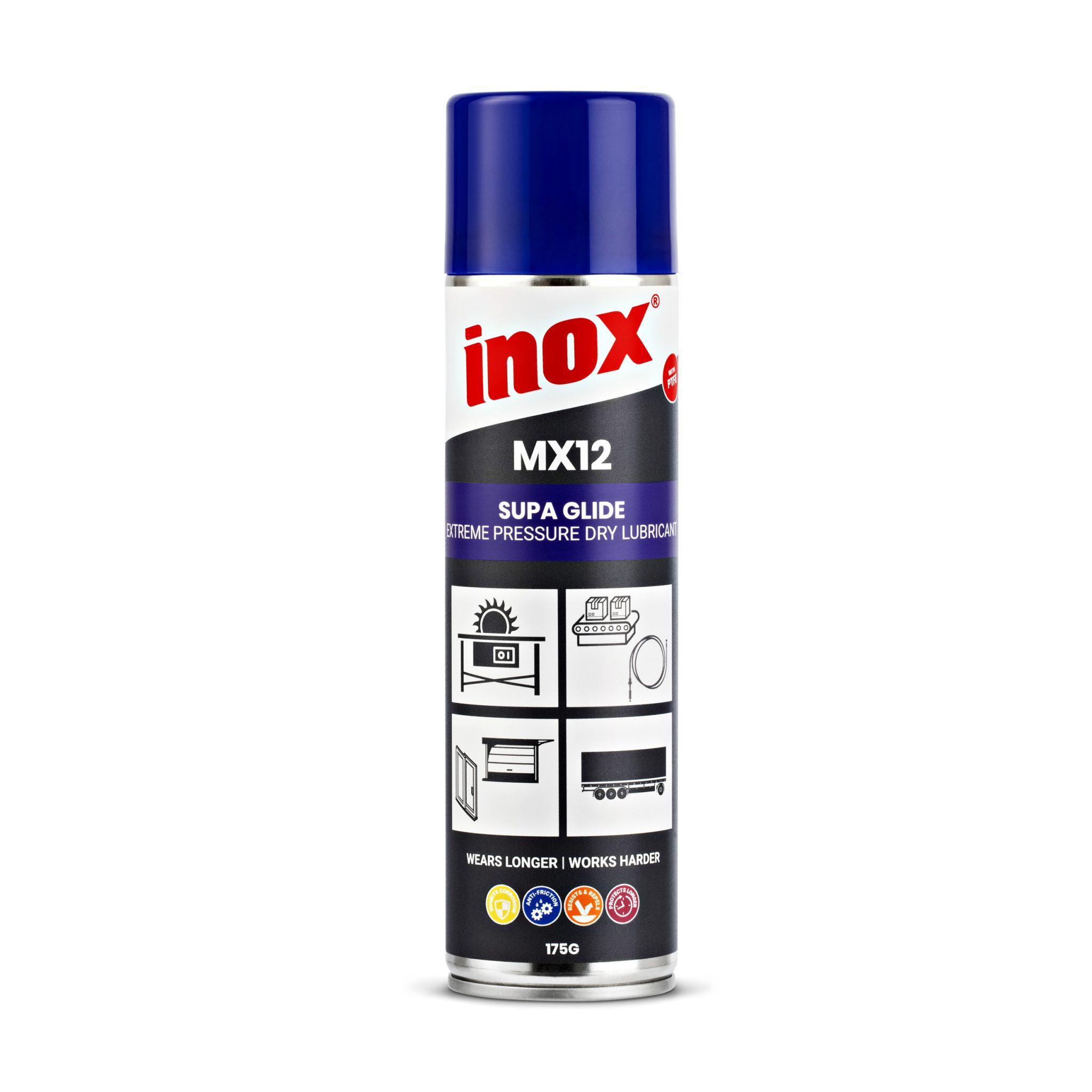 MX12 PTFE Supa Glide - Inox Lubricants