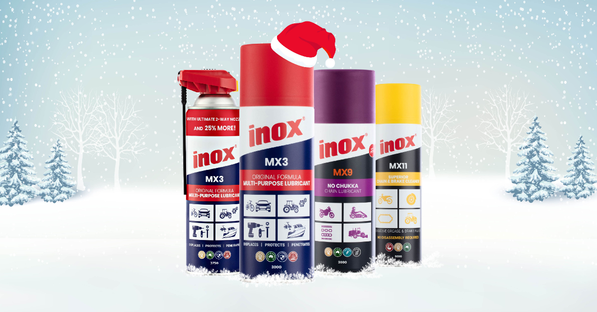 Why You Should Give The Gift Of Inox This Christmas - Inox Lubricants