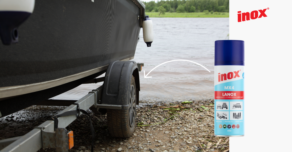 Protect Your Boat Trailer - Where To Apply INOX