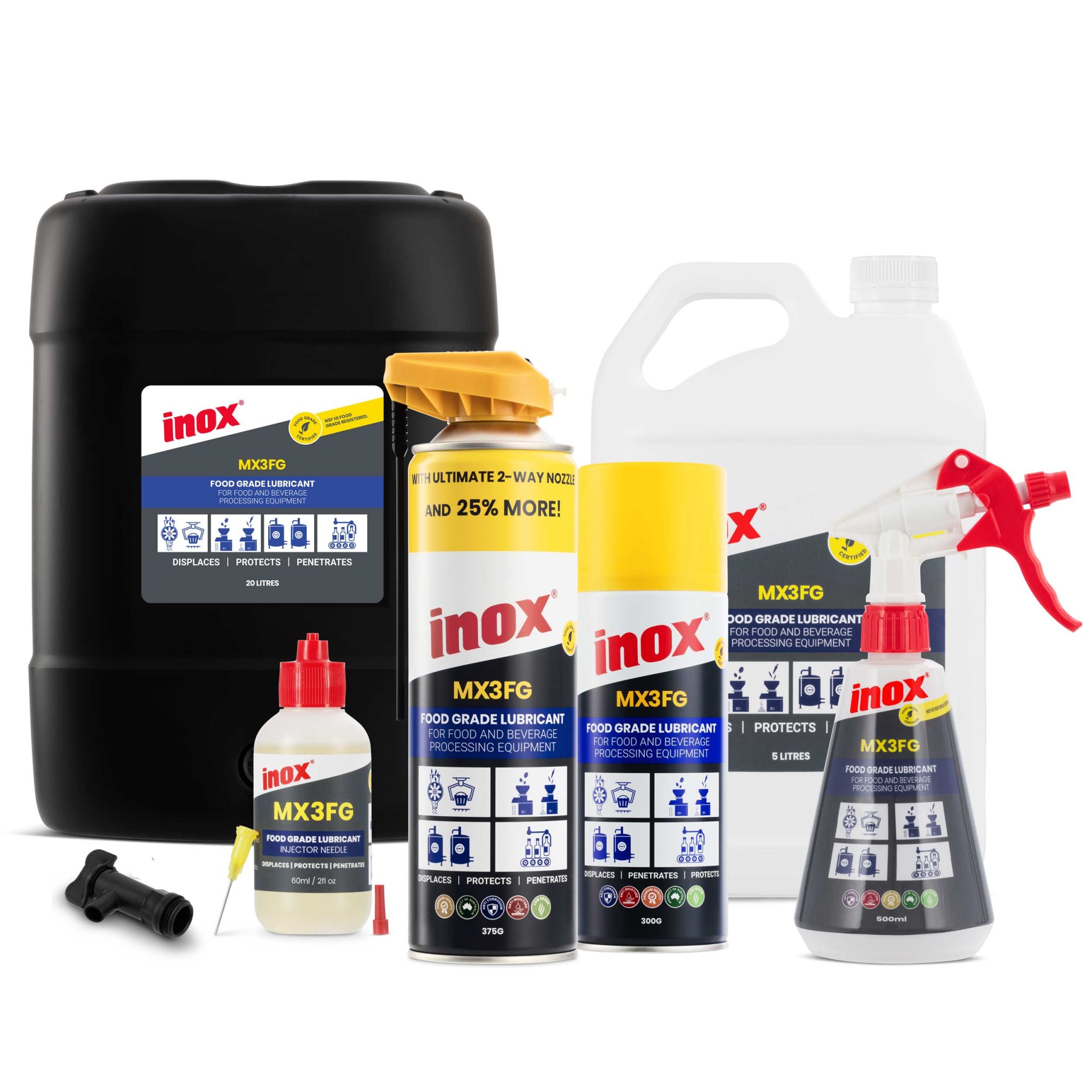 MX3FG “Food Grade” Lubricant - Inox Lubricants